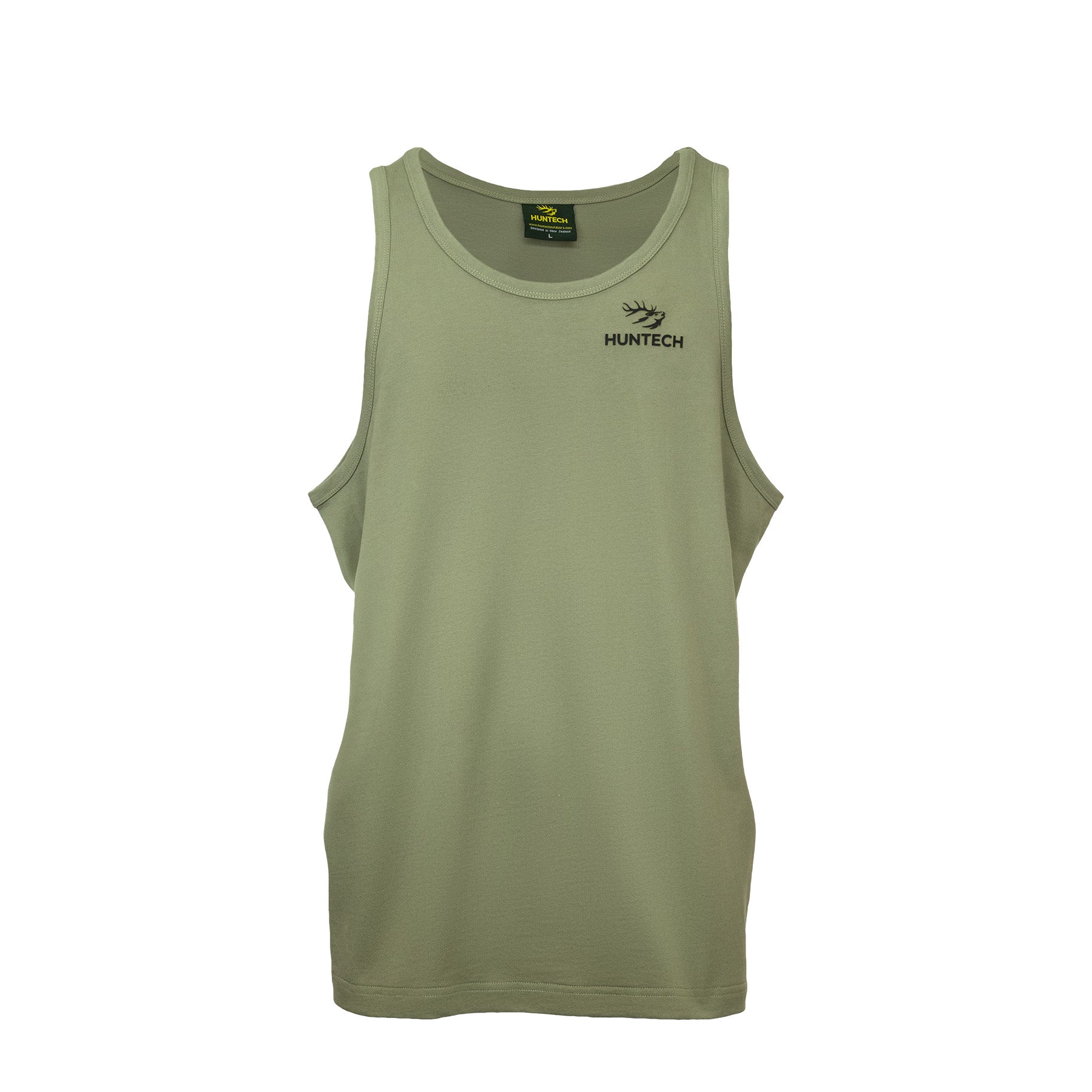 Mens Vertical Logo Singlet - Shop Summer Singlets Today! – Huntech