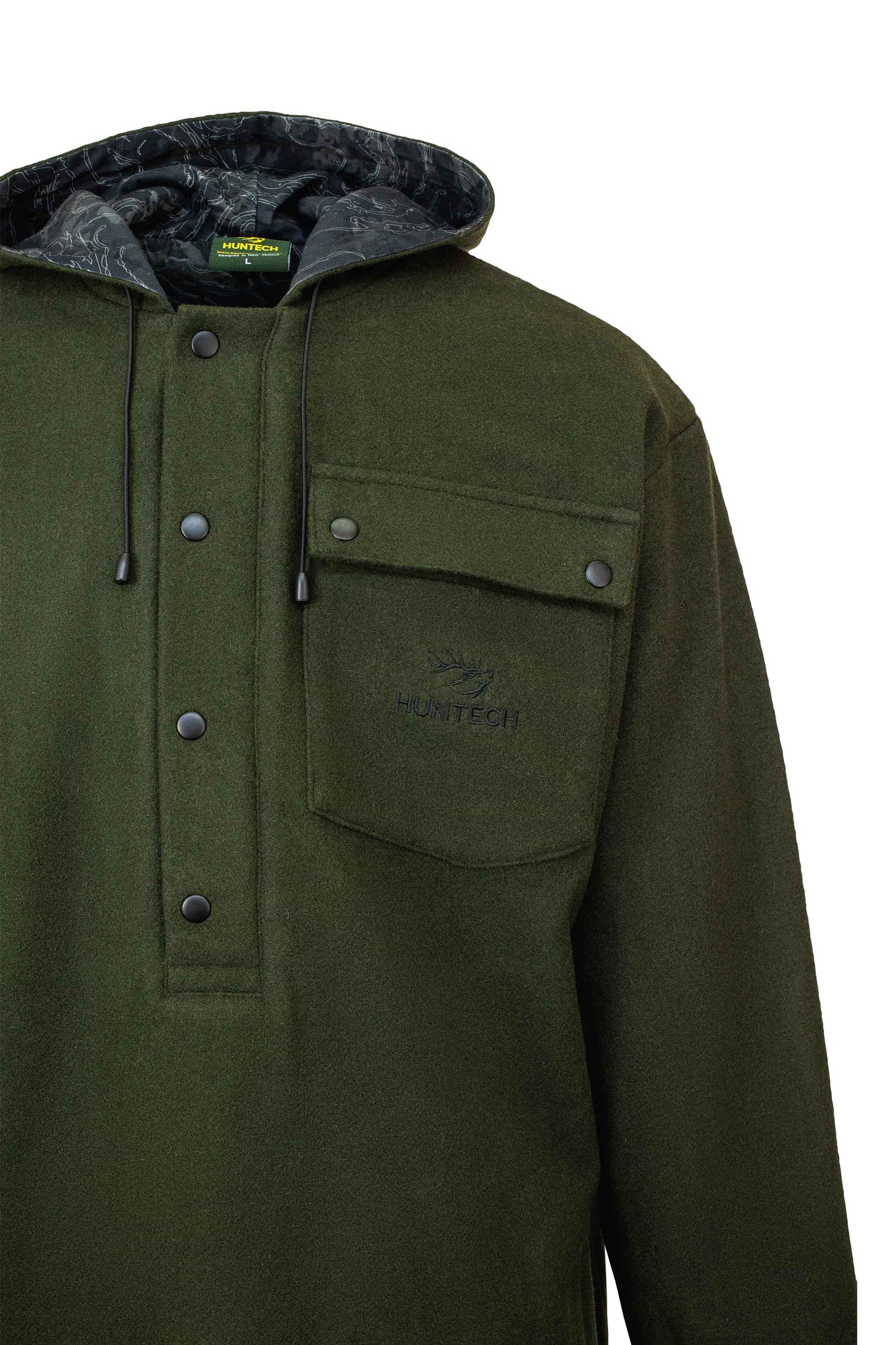 Men's Wool Station Anorak – Huntech