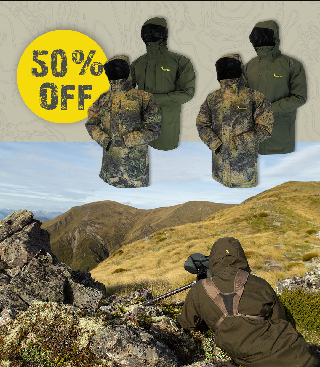 Australasia’s Original Performance Hunting Clothing Brand – Huntech